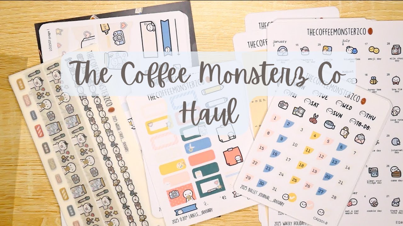 2025 Release | The Coffee Monsterz Co | Haul - YouTube