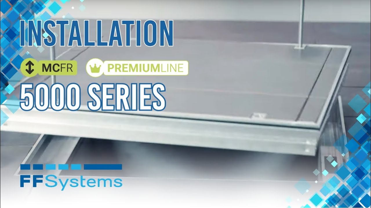 FF Systems Serie 5000 | Schachtabdeckung / Schachtdeckel | Montage ...