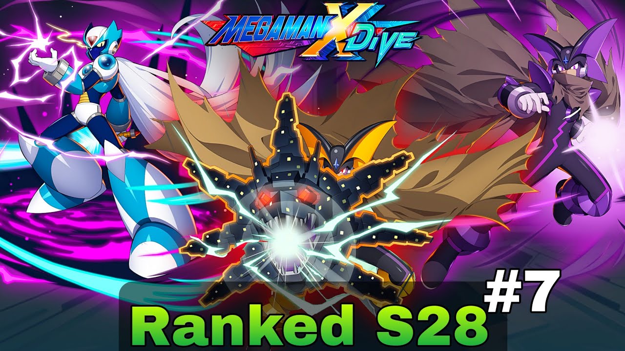 [Mega Man X DiVE] Season 28 Ranked Match #7 | Bass GS - Bass XX - ViA ...