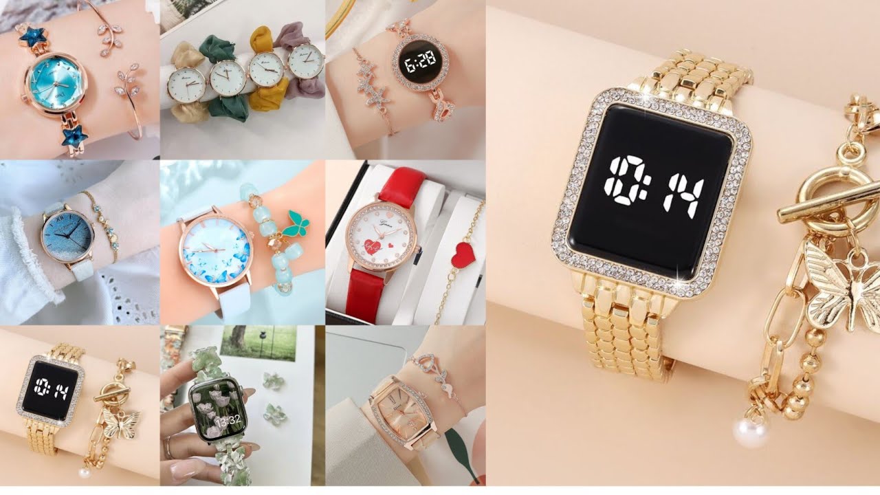 beautiful hand watch 2024||wrist watch design for girls - YouTube