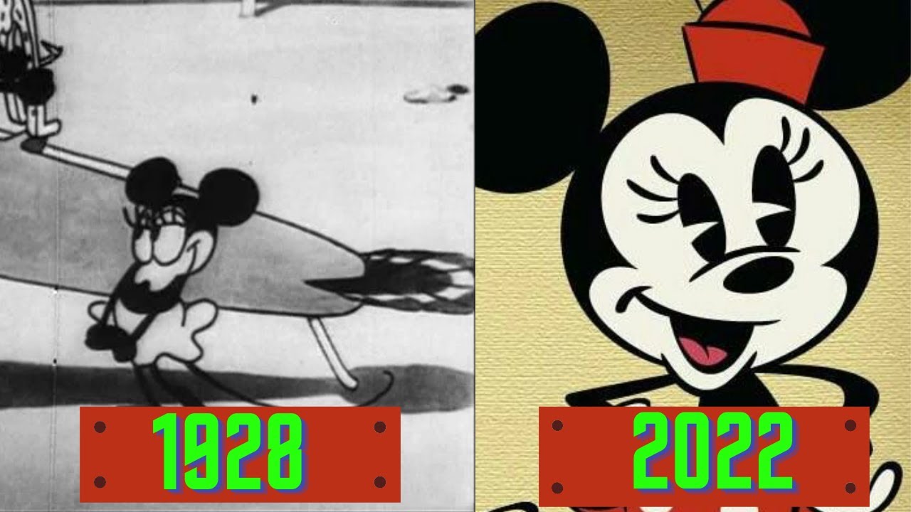 Minnie Mouse Evolution - YouTube