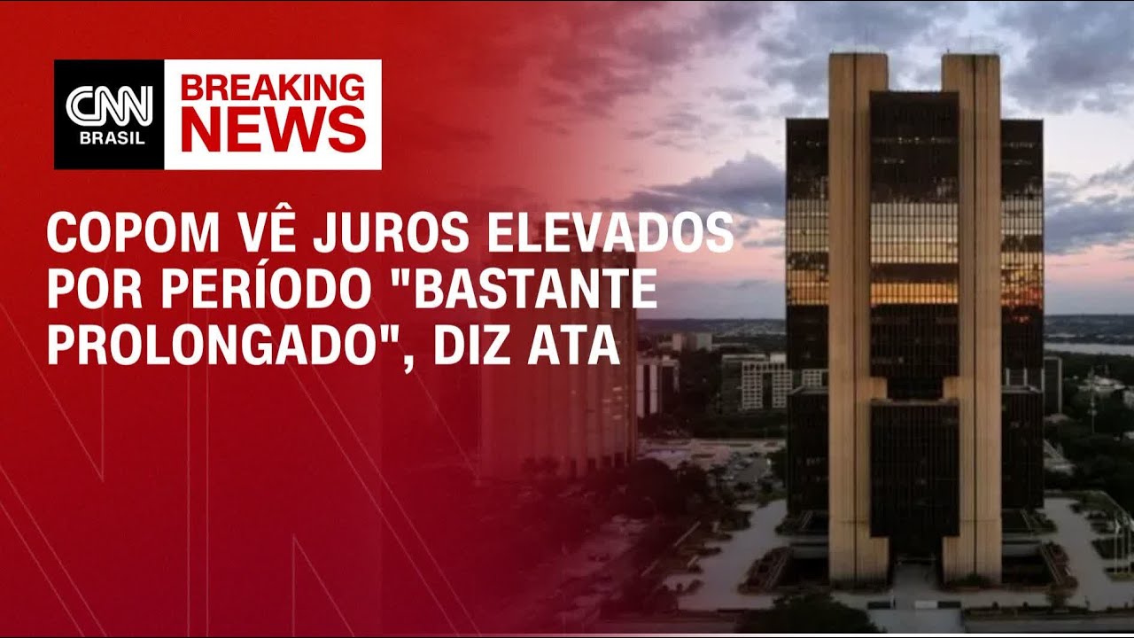 Copom vê juros elevados por período "bastante prolongado", diz ata ...