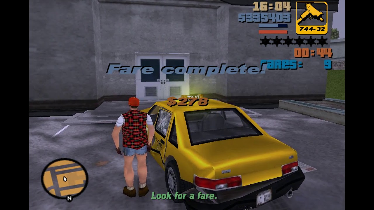 GTA III - Taxi Driver, the last 15 passengers + Mods - YouTube