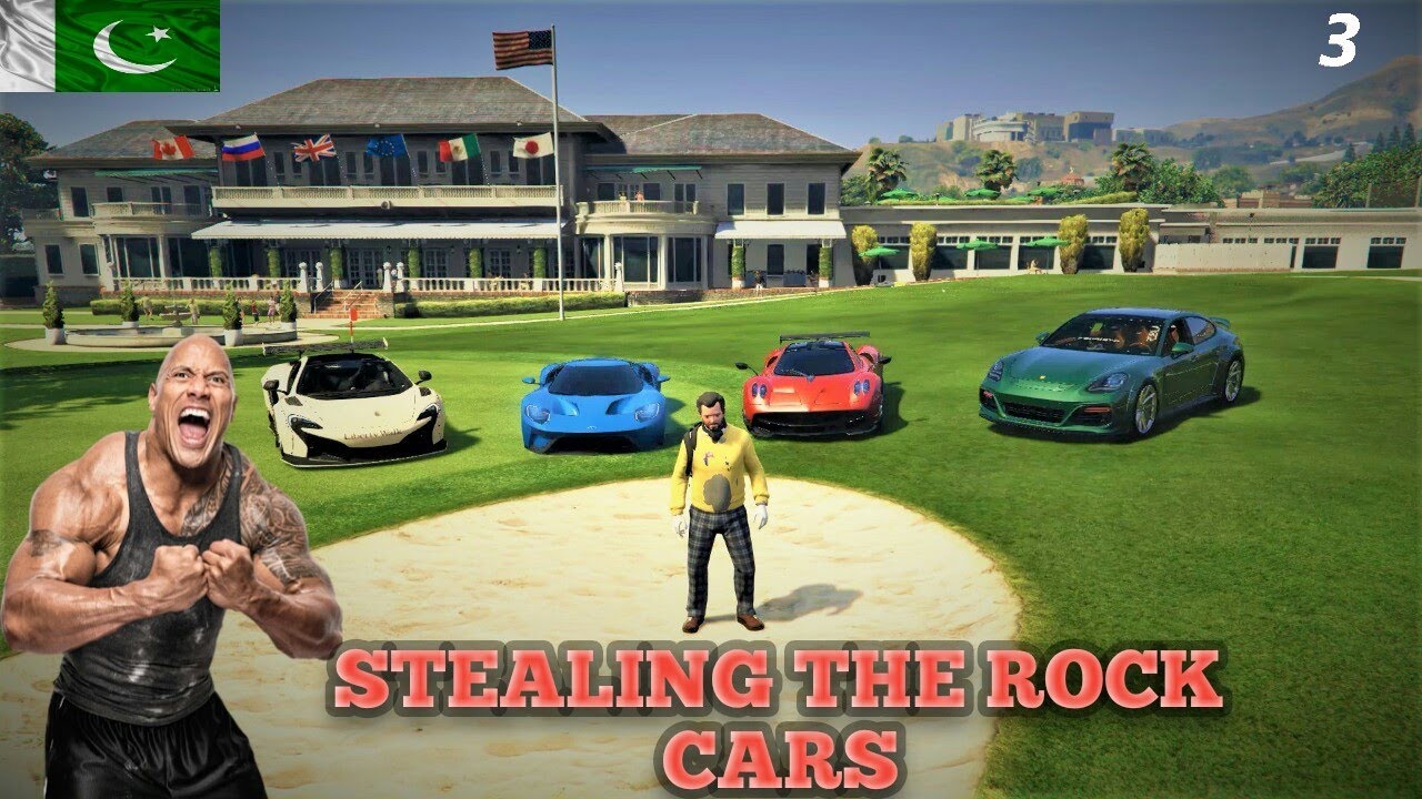 STEALING THE ROCK CARS WITH MICHAEL! GTA V GAMEPLAY #3 - YouTube