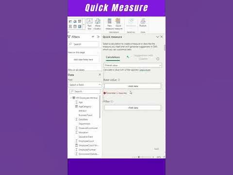 How to create Quick Measure in Power BI | BI Structure - YouTube