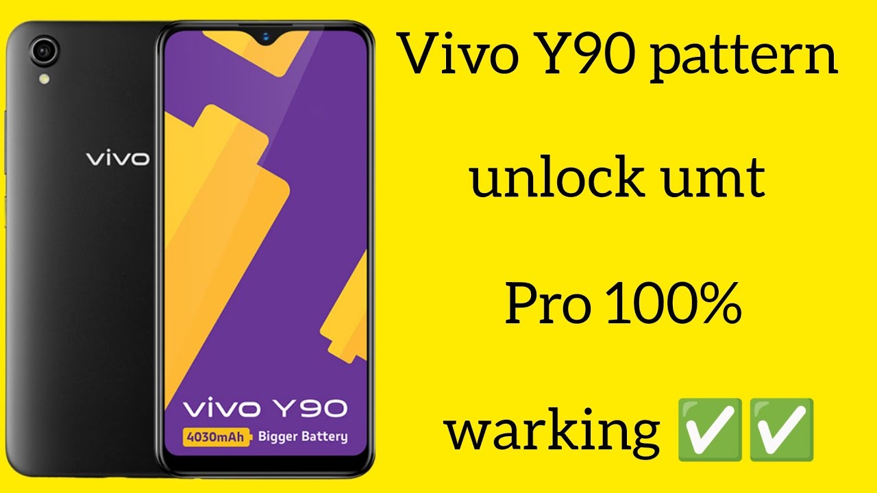 Vivo Y90 pattern unlock umt Pro - YouTube