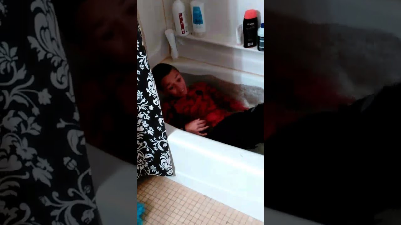 The soaked bath CHALLENGE!! - YouTube