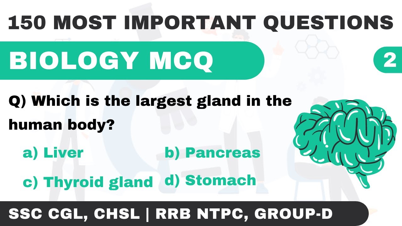 Biology MCQ | Class-2 | Important Biology Questions For Competitive ...