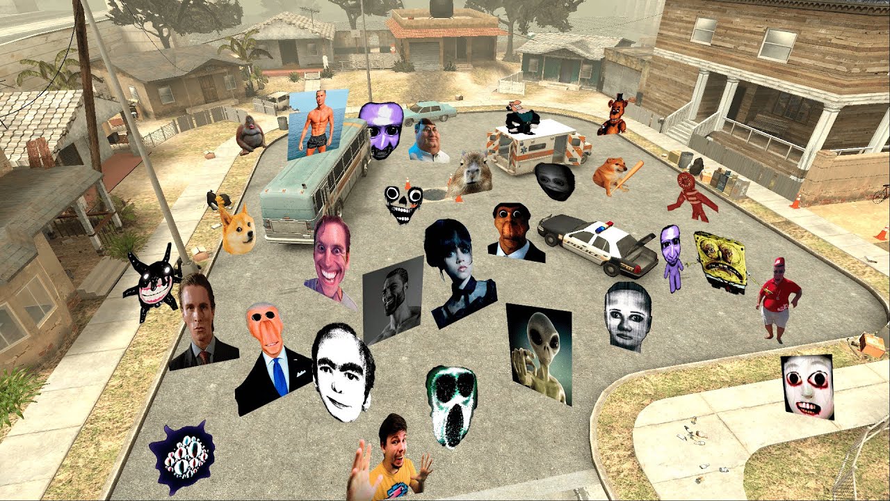 Nico's Nextbots Grove Street Gmod !?!? (Garry’s Mod) - YouTube