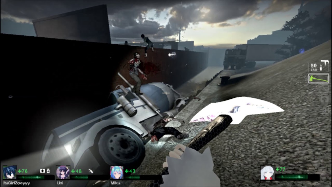 Left 4 Dead 2 Recording With Beejie Beans Friend #4 Fine With Tanks ...