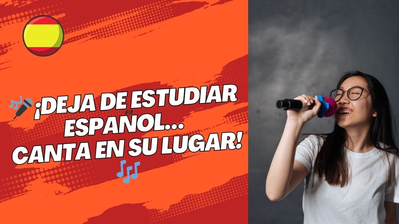 🗣️ ¿Quieres mejorar tu fluidez en español? ¡Empieza a ESCUCHAR MÚSICA ...
