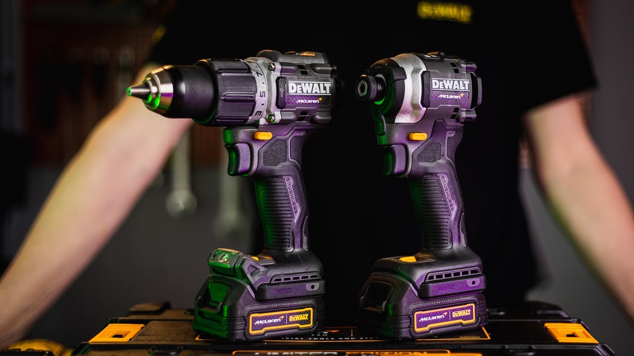 DEWALT MCLAREN EDITION LIMITOWANA SERIA NARZĘDZI 18V - YouTube
