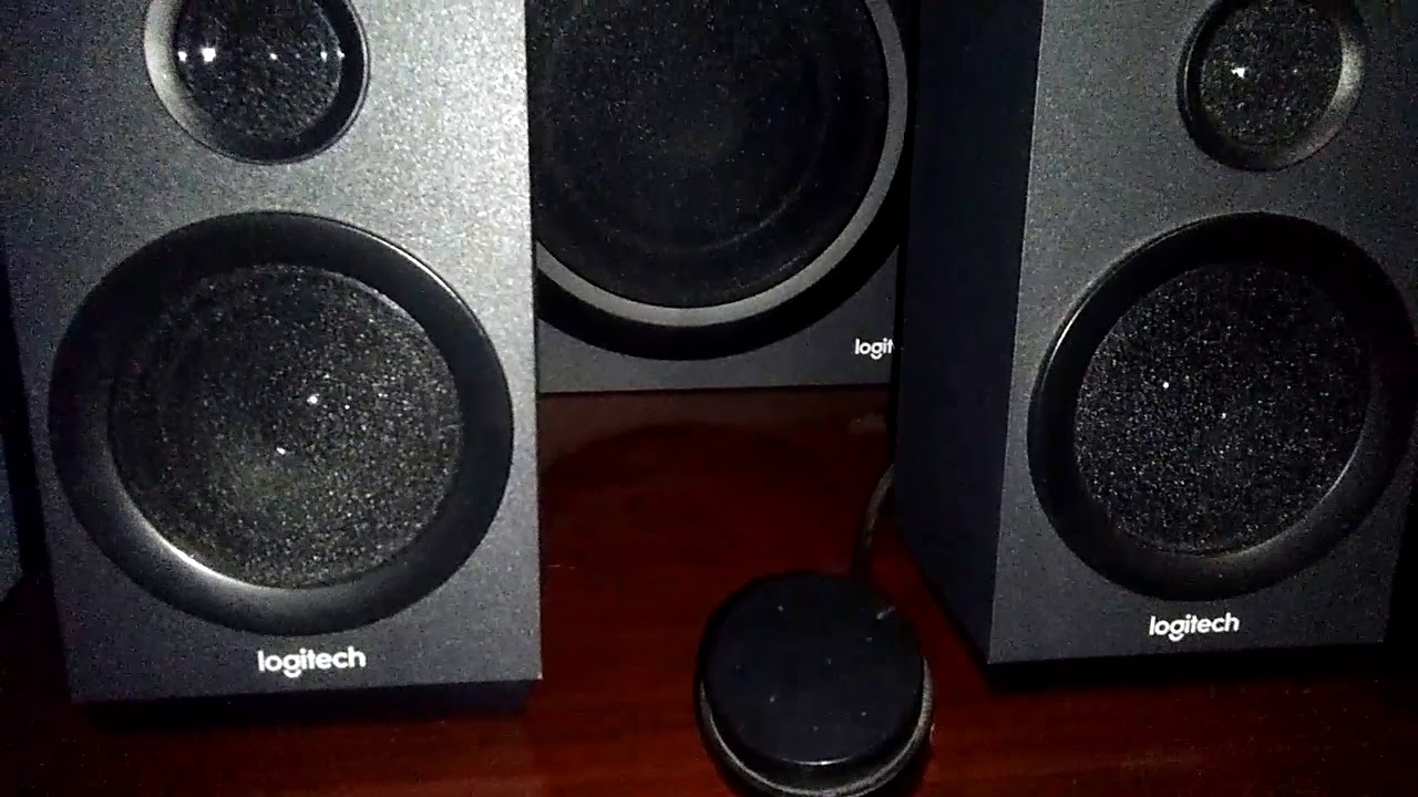 Bocinas Logitech Z333 Prueba de Audio - YouTube