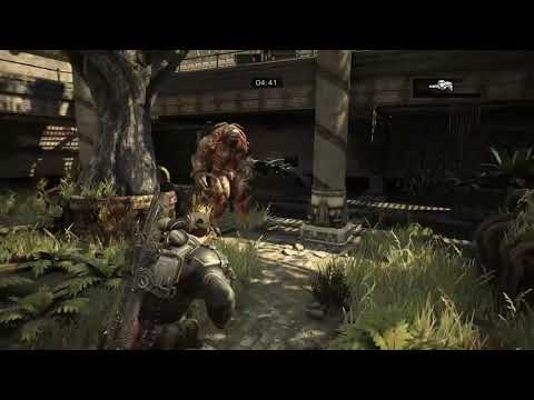 Gears of War Ultimate Edition - Abatiendo a la Berserker en el Invernadero