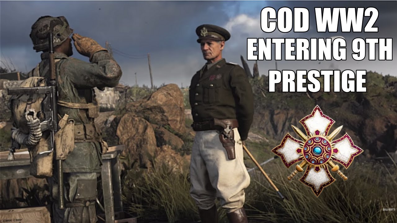 COD WW2 ENTERING 9TH PRESTIGE ROAD TO MASTER PRESTIGE - YouTube