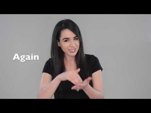 25 Basic ASL Signs For Beginners | Learn ASL American Sign Language ...