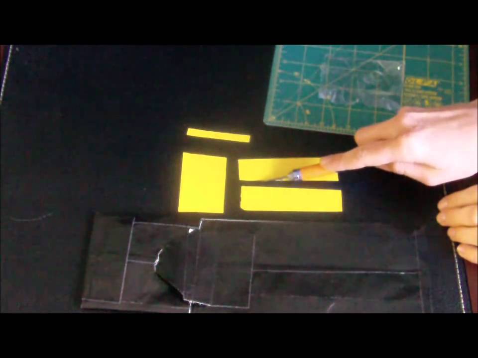 How to Make A Clear ID Holder - YouTube