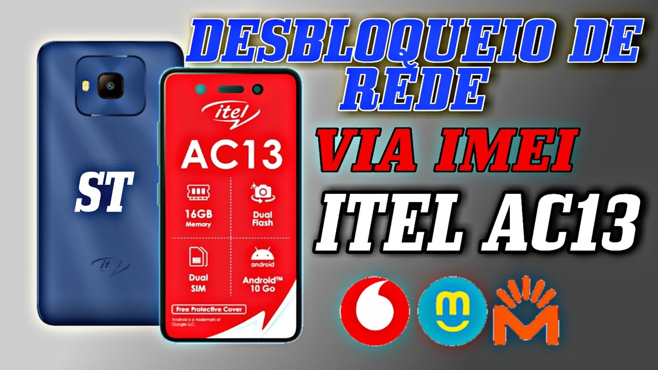 ITEL AC13 UNLOCK NETWORK BY IMEI [DESBLOQUEIO DE REDE VIA IMEI] - YouTube