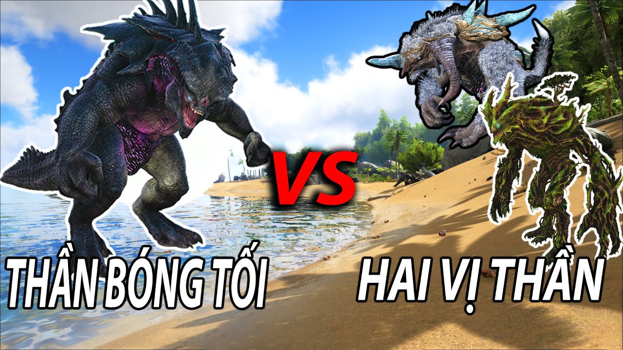 ARK nhưng XUẤT HIỆN THẦN BÓNG TỐI | GNDTT - YouTube