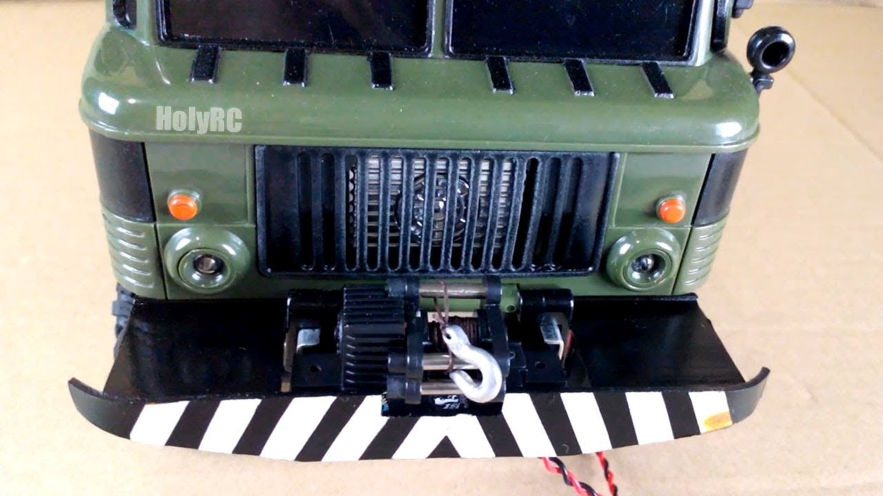 WPL B24 Pro - Custom Bumper For Winch 🇮🇩 - YouTube
