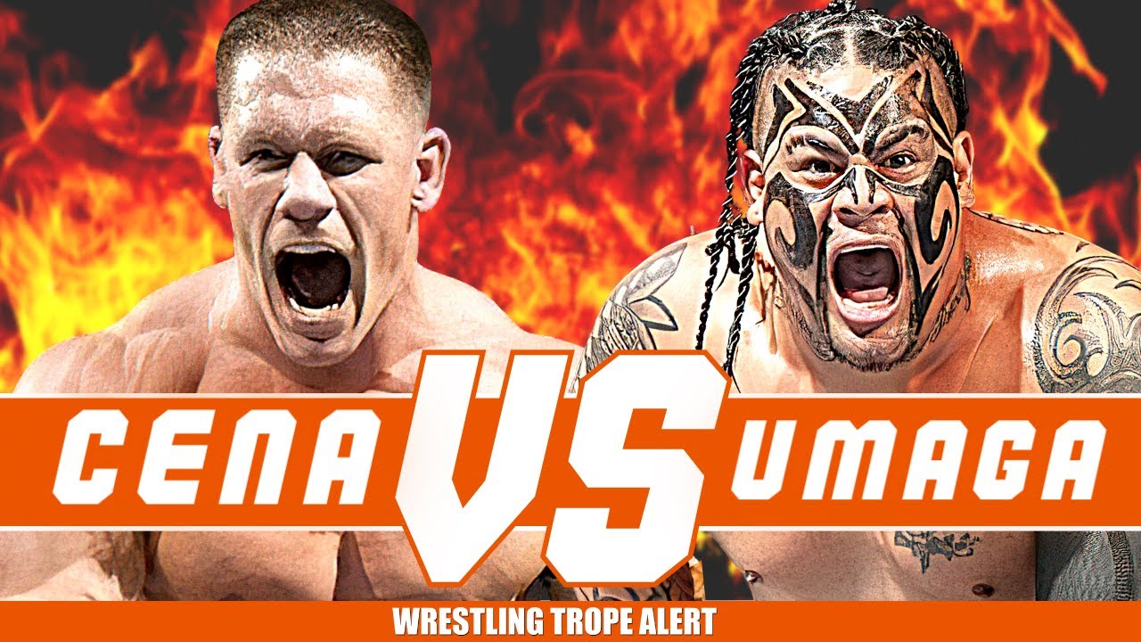 UMAGA WAS GREAT AGAINST CENA!! - YouTube