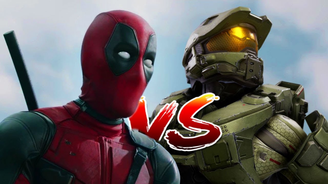 Deadpool vs Master Chief (Stop Motion) - YouTube