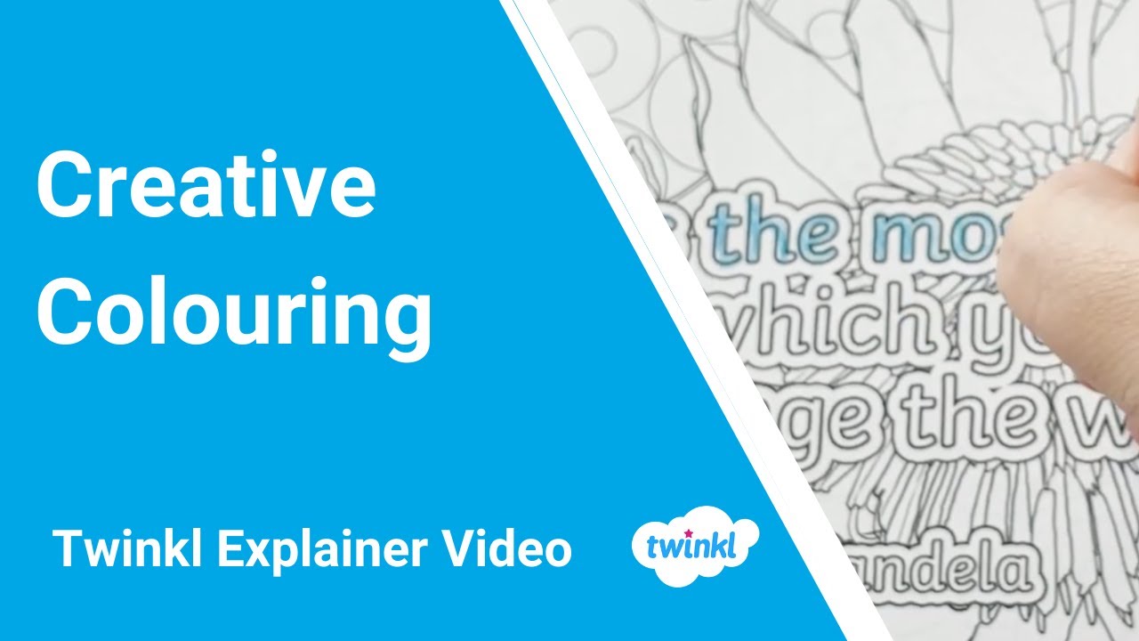 Creative Colouring - YouTube