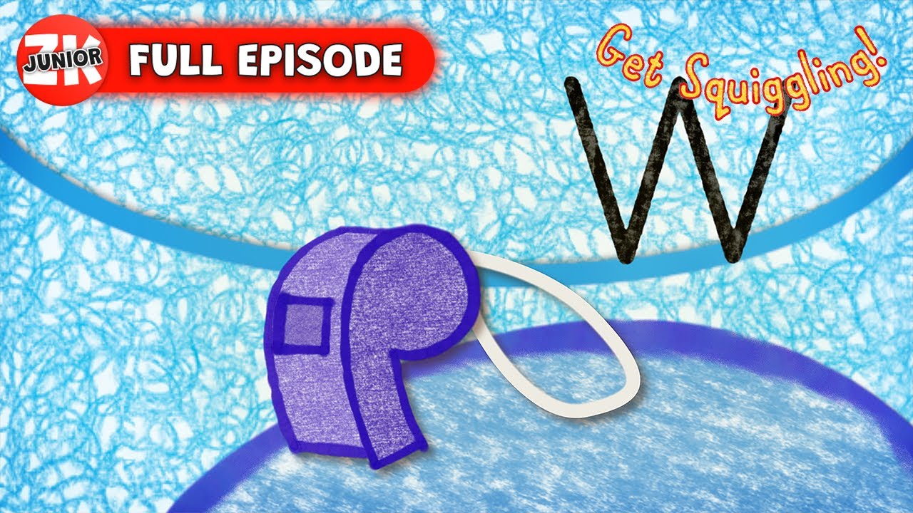 Letter W 🖍️ | Get Squiggling Letters | Full Episode - YouTube
