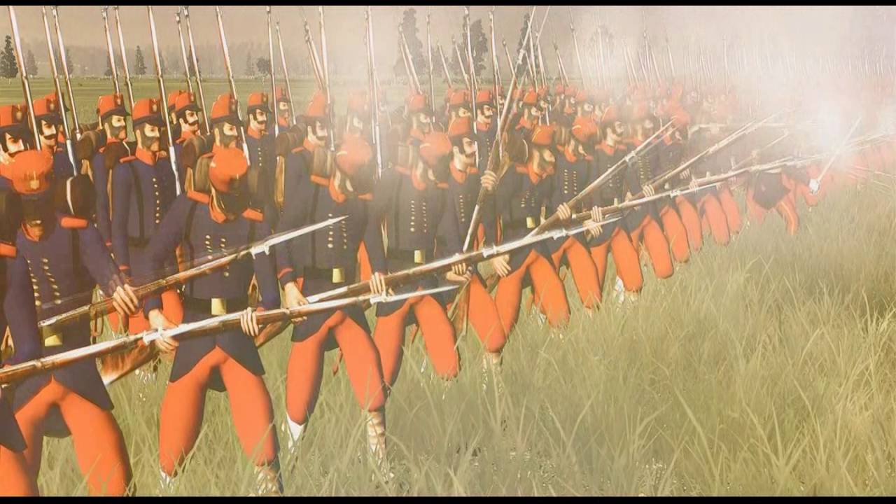 Victoria Total War - French Line Infantry (1865) - YouTube