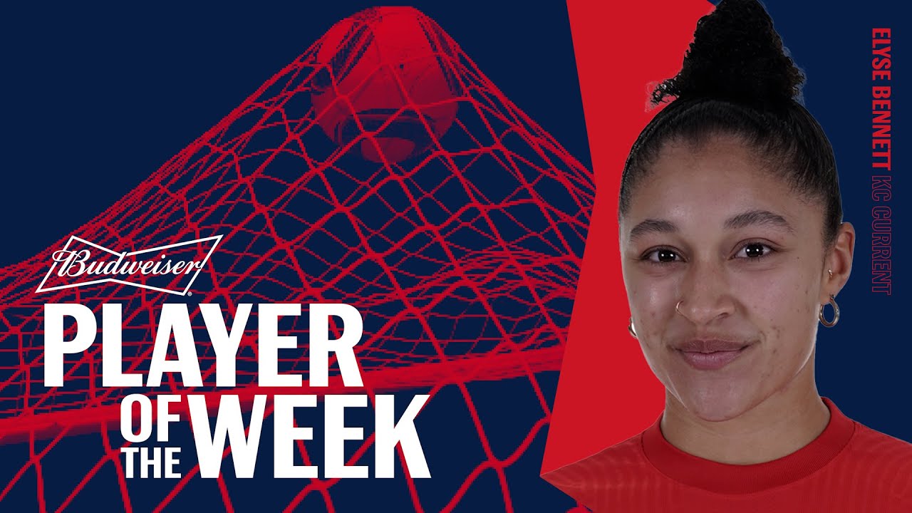 Budweiser Player of the Week | Elyse Bennett, Kansas City Current ...
