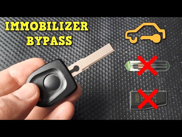 Transponder Key Bypass Diagram