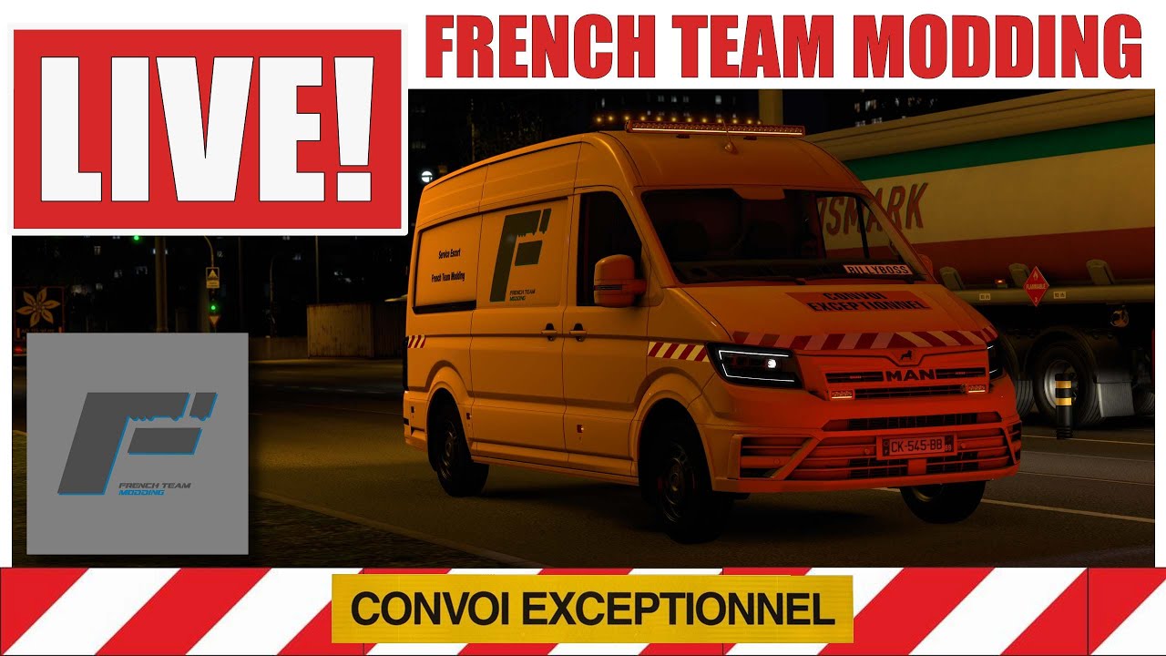 [ ETS 2 1.43 ] LIVE SPECIAL FRENCH TEAM MODDING! - YouTube