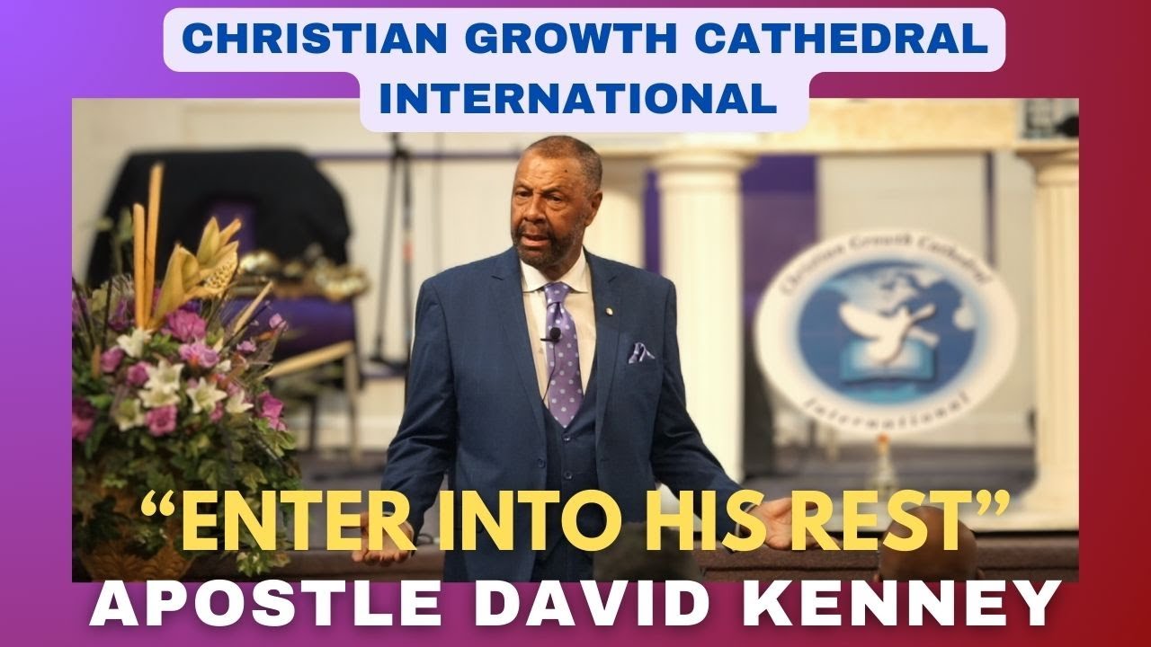 Enter Into His Rest - Apostle David Kenney - YouTube