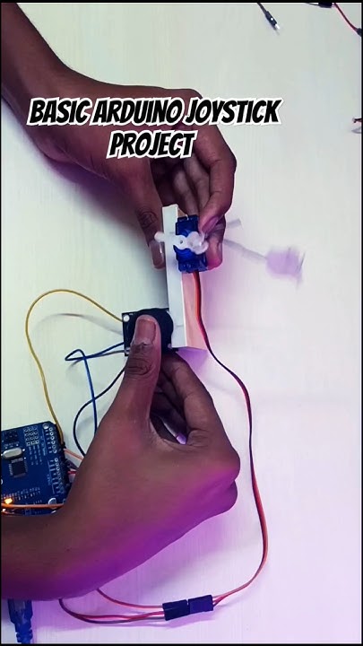 🤖 ARDUINO JOYSTICK Servo Control – Create Your Own Robotic Arm! #shorts ...