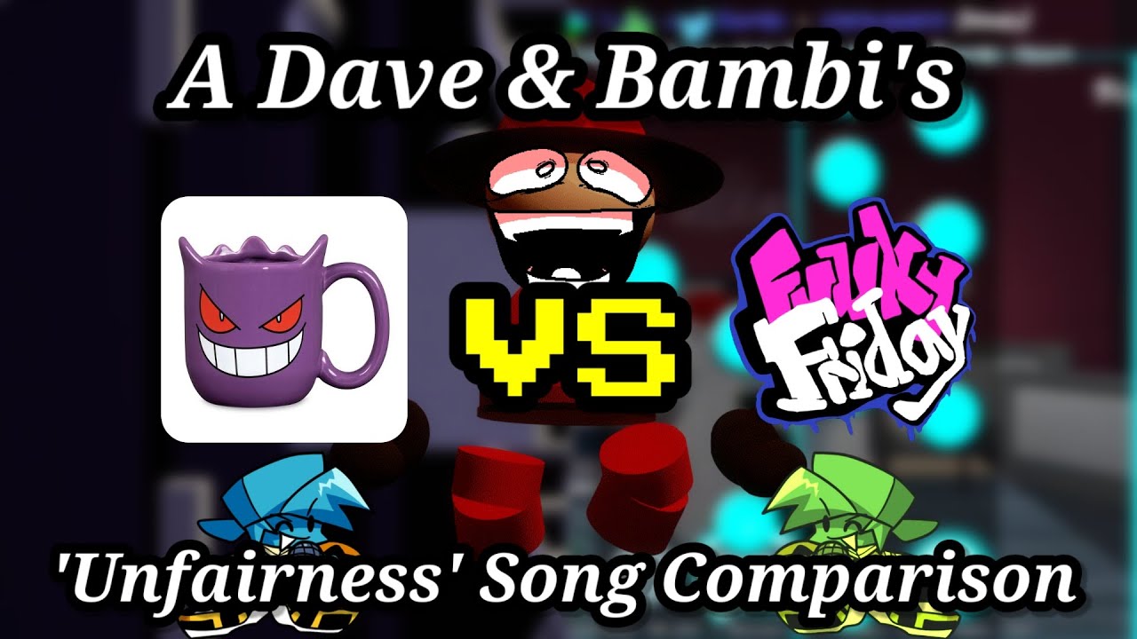 Monday Morning Misery VS Funky Friday: A Dave & Bambi's "Unfairness ...