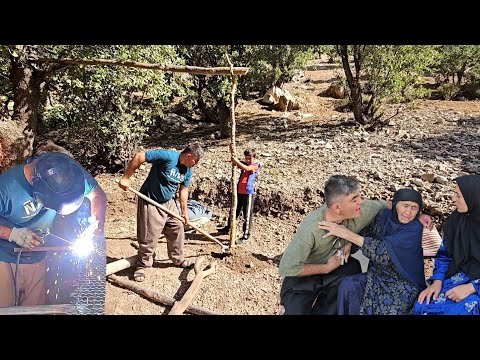 A hard but adventurous life💪🛠. The wonders of a difficult life in the mountains 🏕🏞