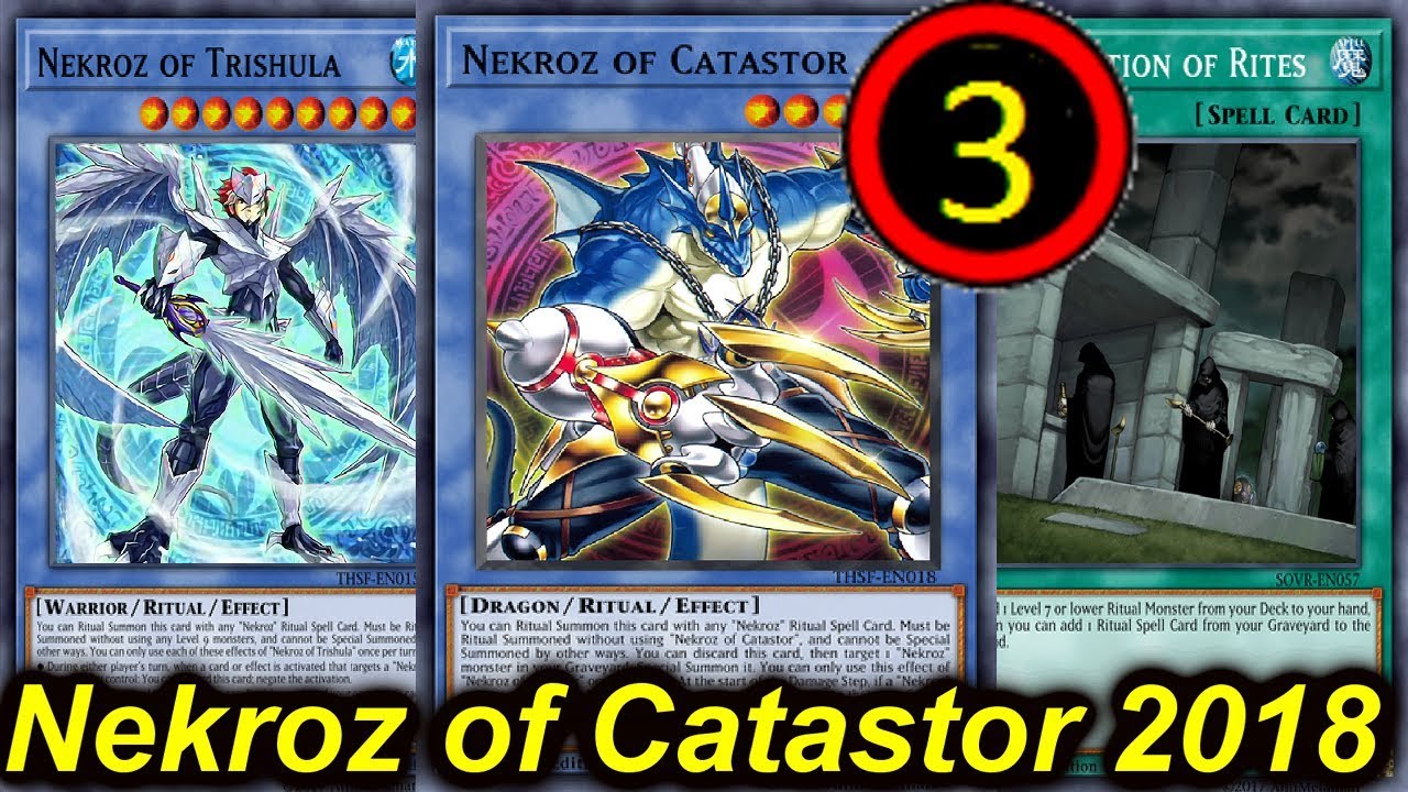 【YGOPRO】NEKROZ OF CATASTOR DECK 2018 - YouTube