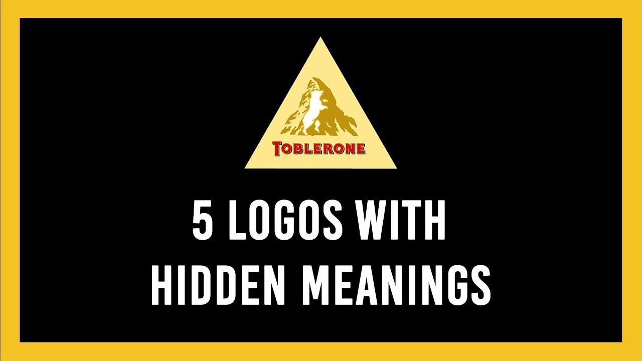 Company Logos With Hidden Meanings - YouTube