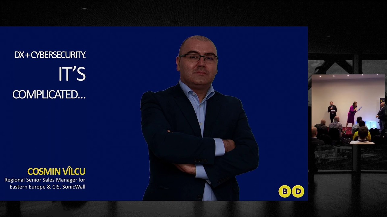 Cosmin VÎLCU - DX +Cybersecurity. It's complicated, la București ...