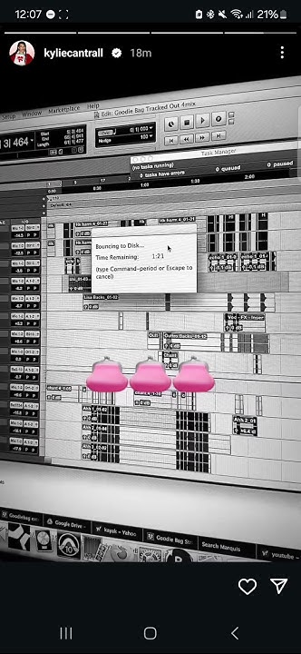 KYKY IS BACK IN THE STUDIOOO #kyliecantrall #kylia #maliabaker - YouTube