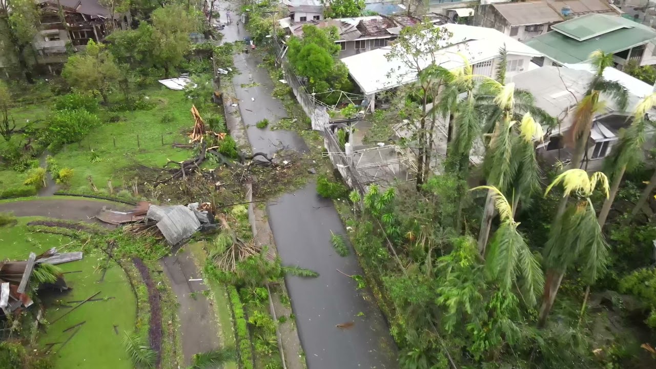 Aftermath of typhoon Odette, Cebu City, Philippines (December 17, 2021 ...