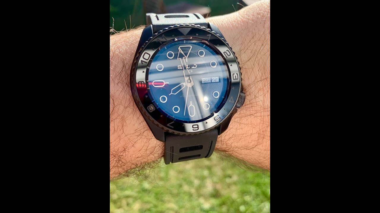 Seiko New Crystal and Bezel Fit - YouTube