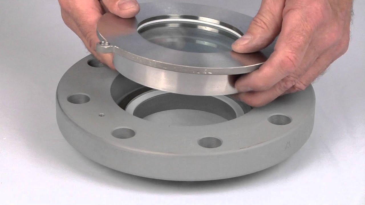 Model I Flange Sight Glass Assembly Instructions - YouTube