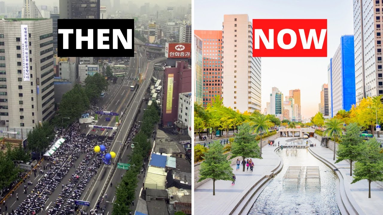 Why Seoul Transformed a Freeway Into A Public Park - YouTube