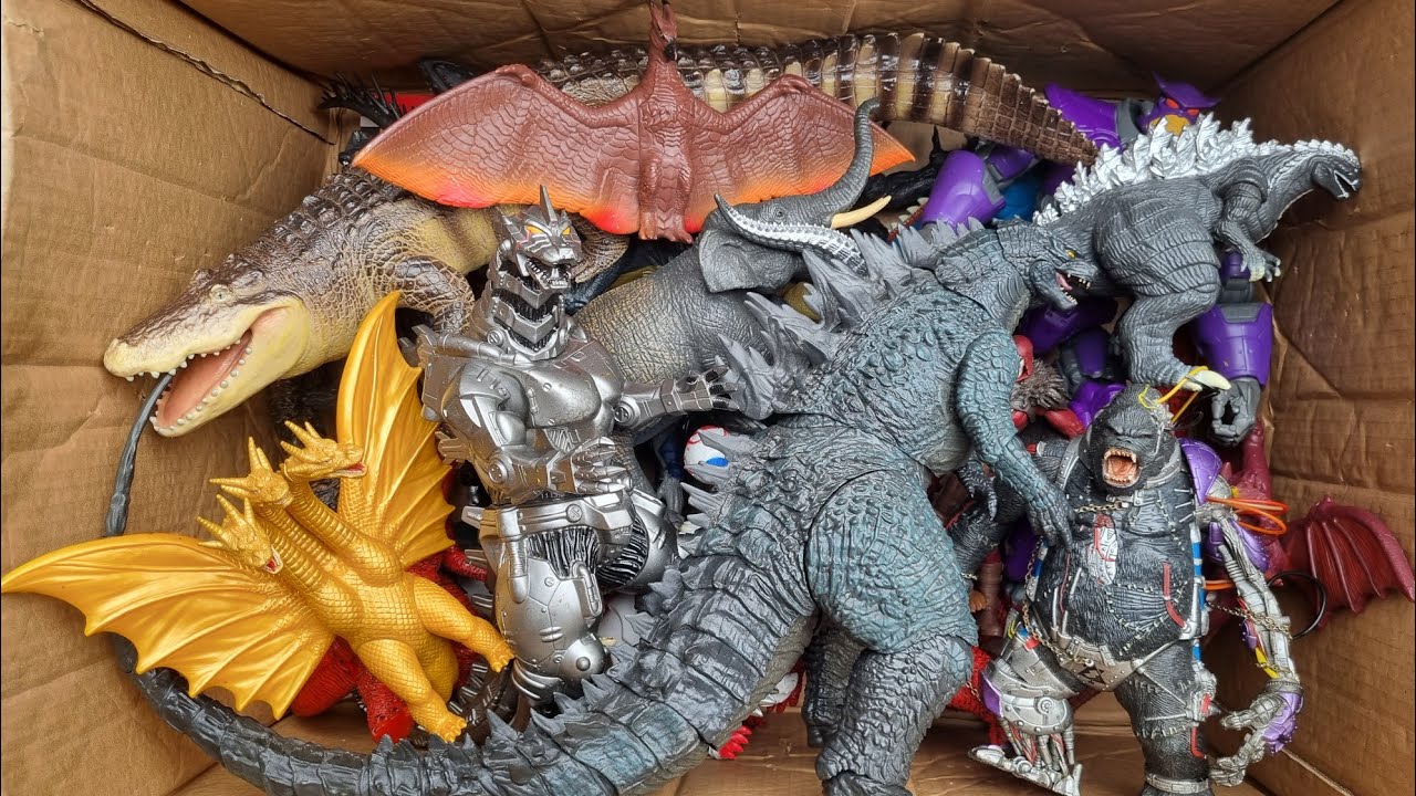 Godzilla vs Kong Toy/Godzilla Action Figure/Unboxing Godzilla Toy ...