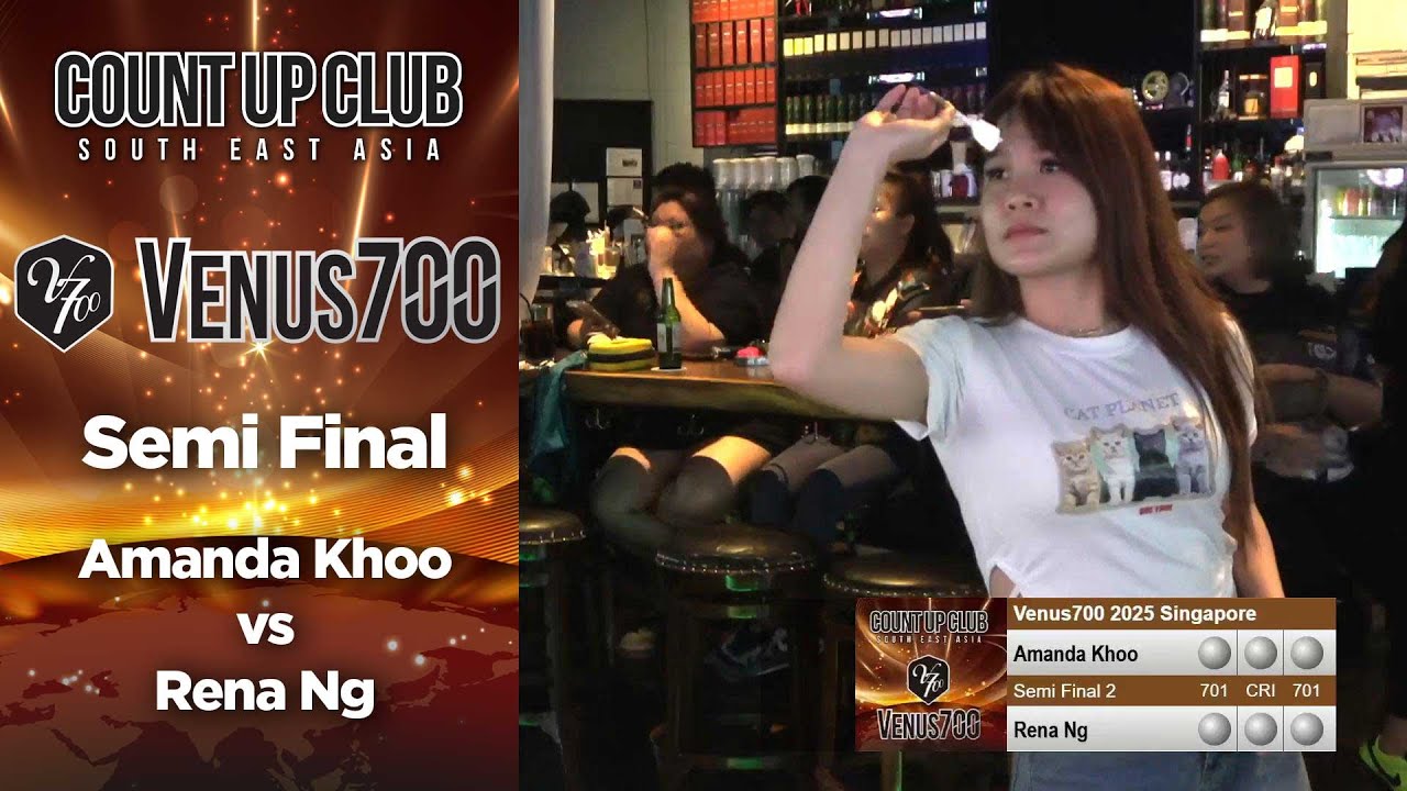 CC1K 2025 Singapore - VENUS700 - Semi Final - Amanda Khoo vs Rena Ng ...