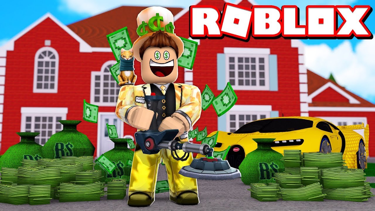 Me CONVIERTO en RICO con TESOROS de ROBLOX !! - YouTube