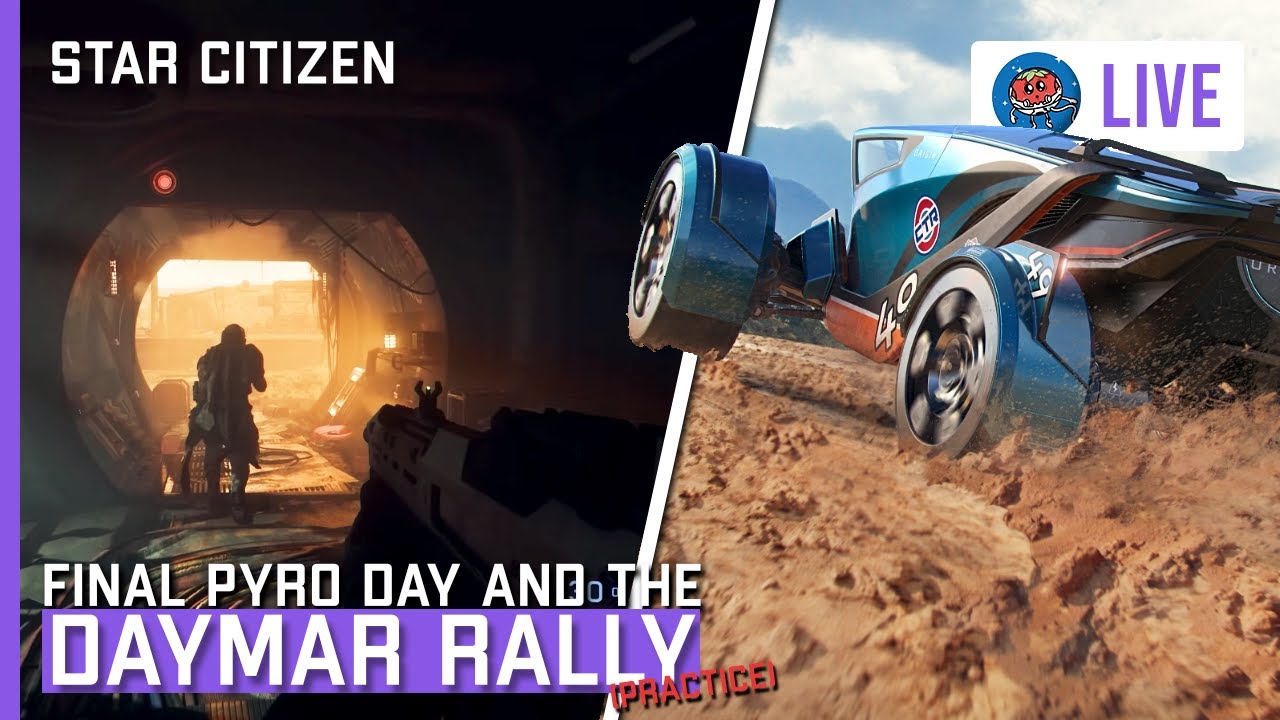 Pyro Group Gameplay & Missions + GII Daymar Rally Racing Practice - YouTube