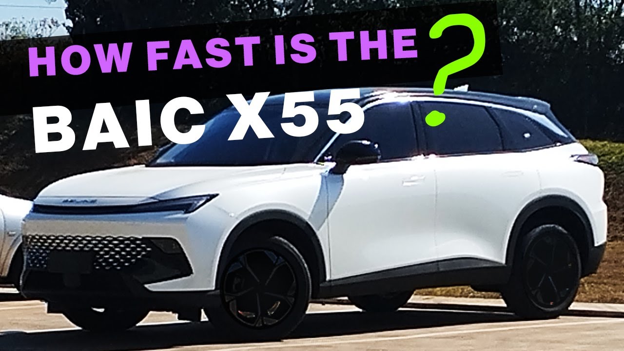 BEIJING BAIC X55 - SPORT MODE - FULL THROTTLE ACCELERATION SPEED TEST # ...