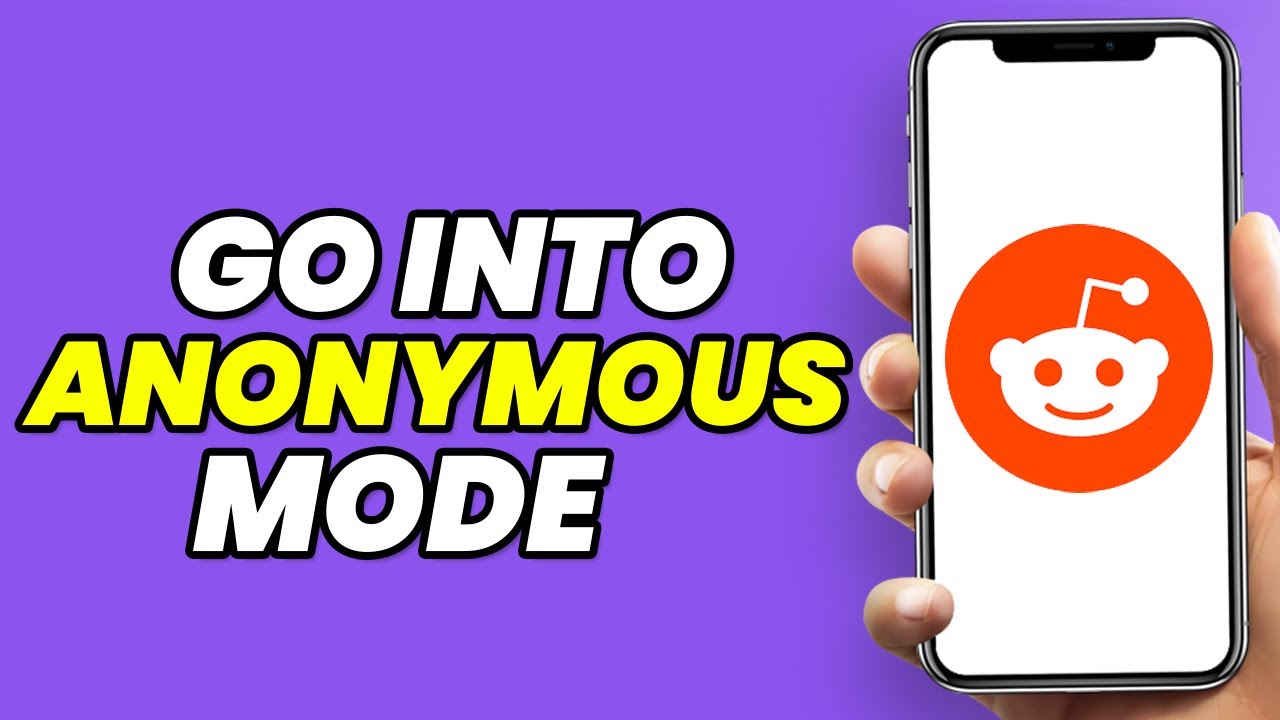 How To Go Into Anonymous Mode On Reddit App (2024) - YouTube